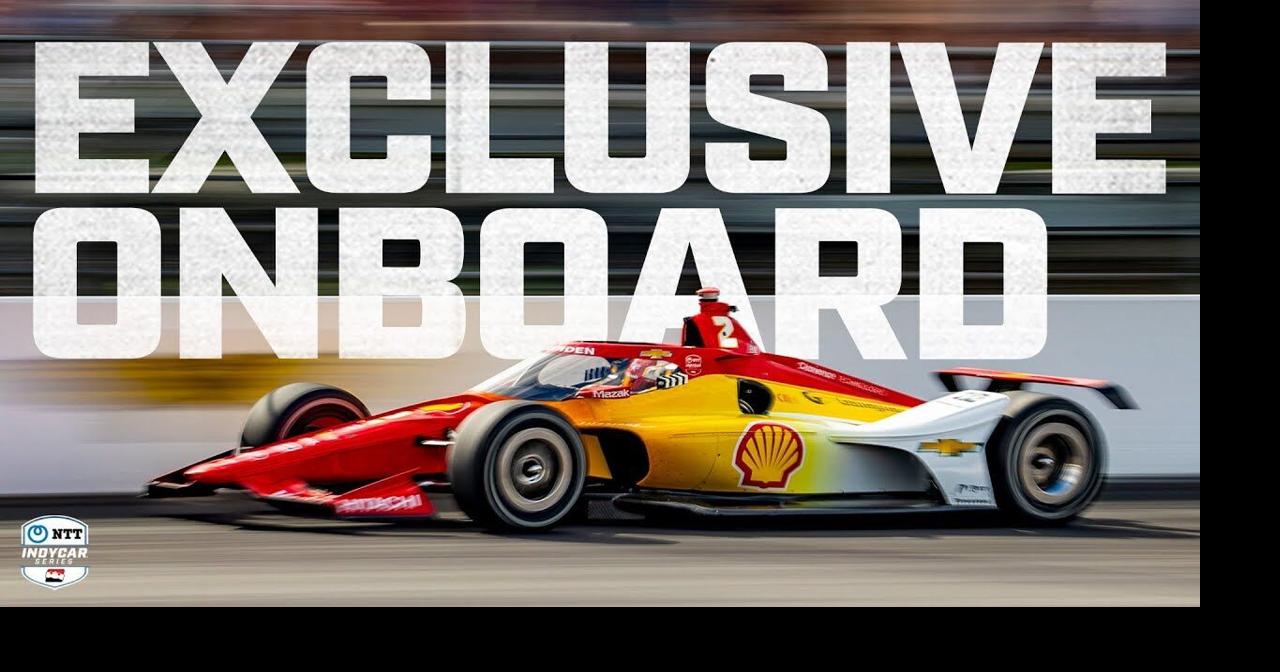 Josef Newgarden's run to checkered flag at 2024 Indy 500 | Onboard ...
