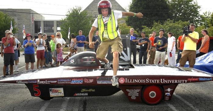 ISU solar car team to continue journey despite battery problems