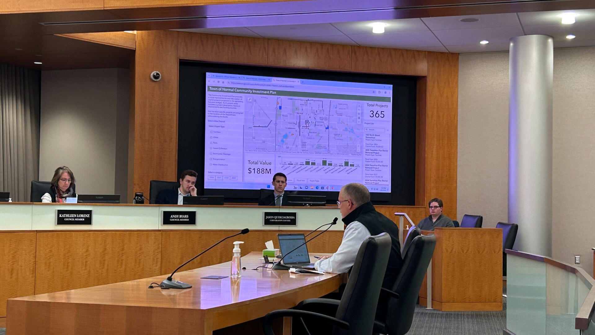 Normal OKs $188M project list, needs money for water, sewers