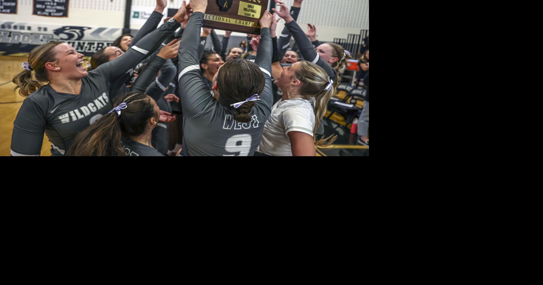 Photos: Normal West wins the Class 4A Girls Volleyball Sectional over O ...