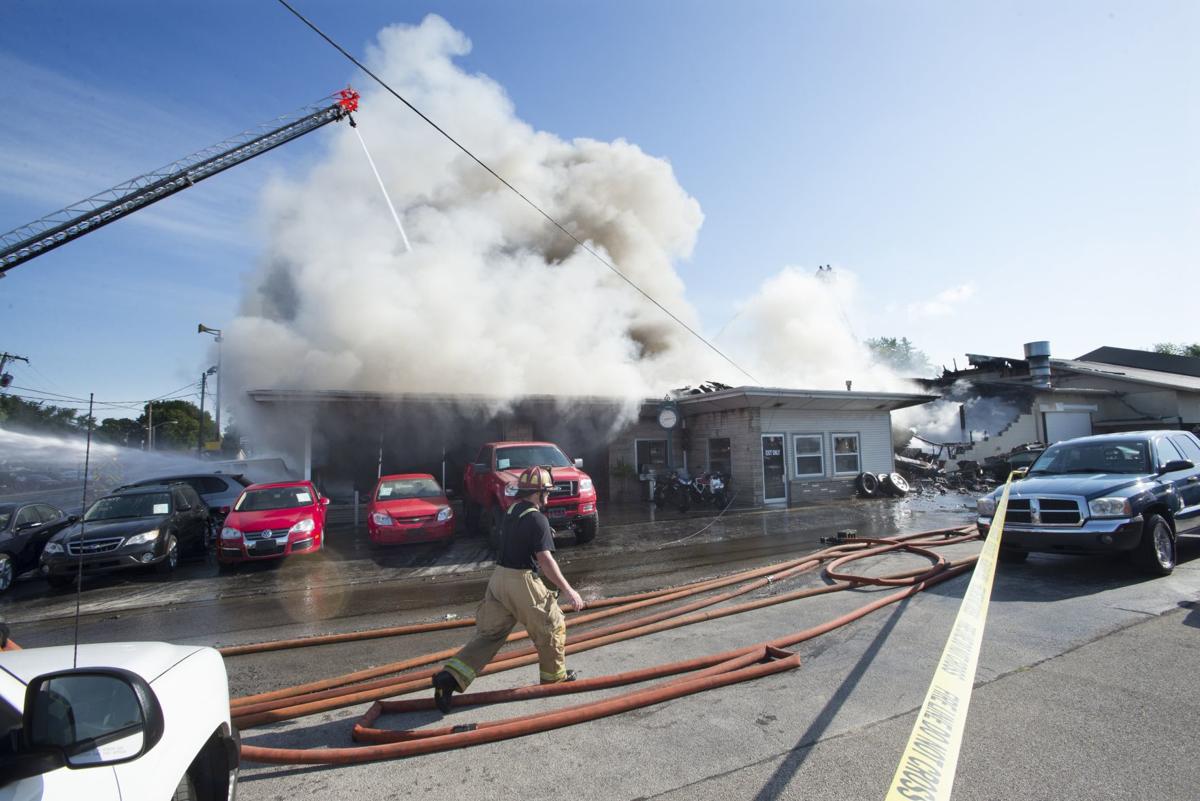 Photos: Bentley Motors fire