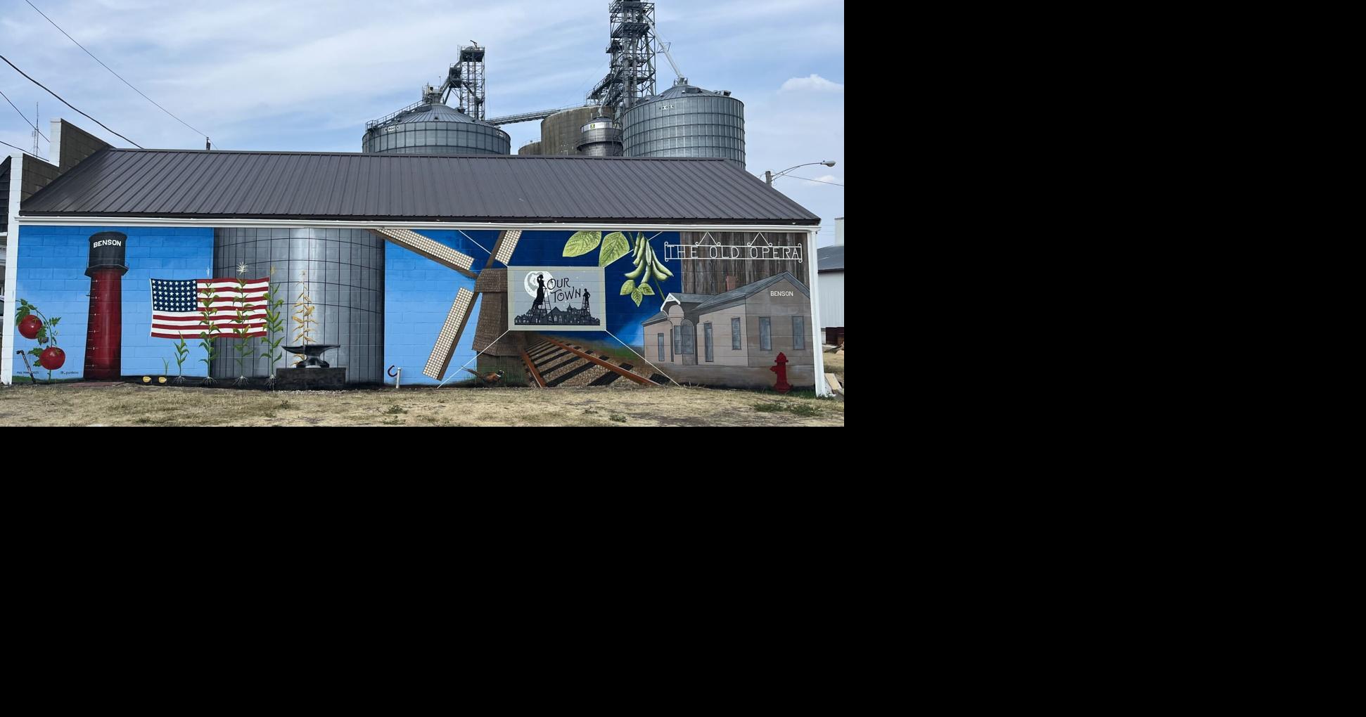Benson's 150-year history celebrated in new mural