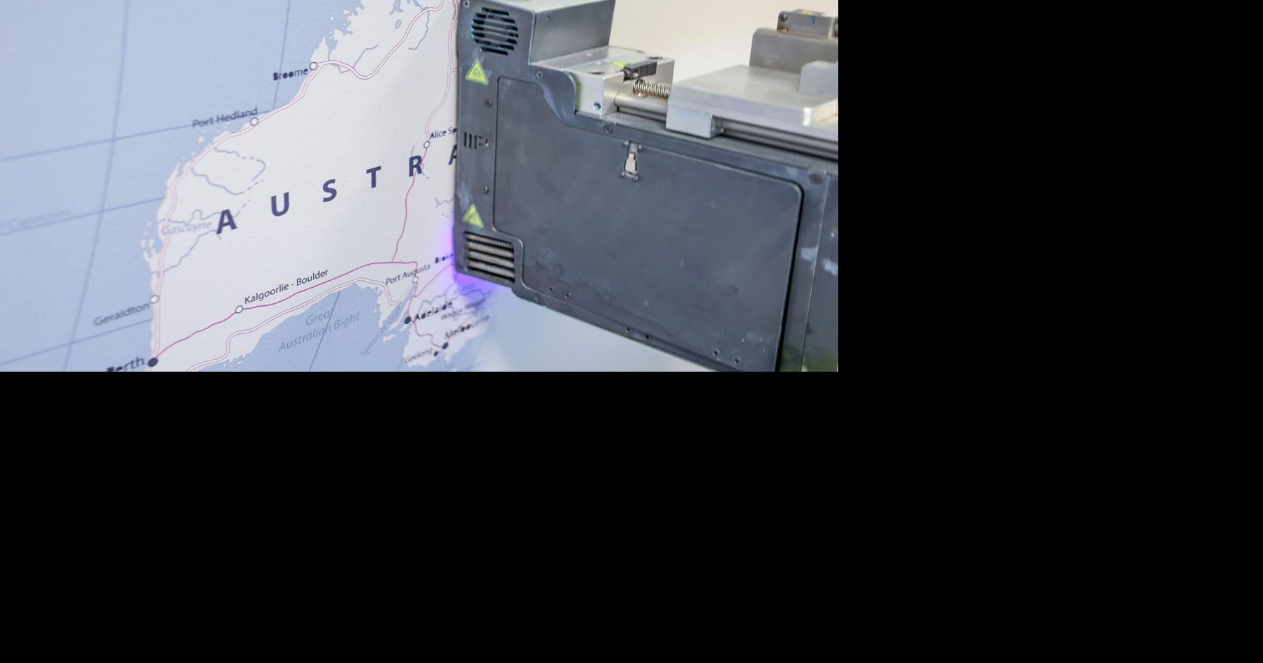 Heartland prints up world maps in classrooms for instruction