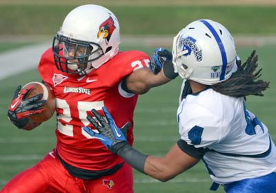 Redbirds roll to football victory over Indiana State