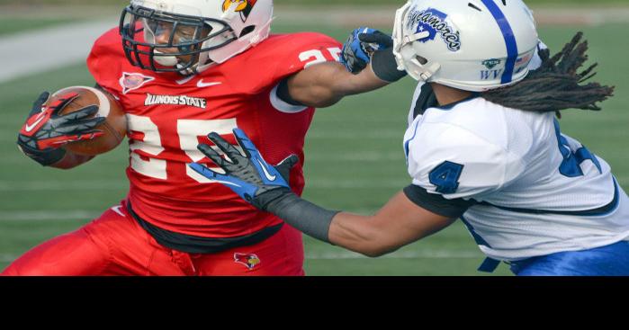 Redbirds roll to football victory over Indiana State