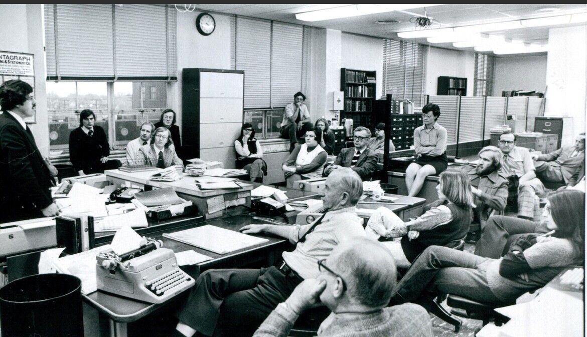 Flick: Inside the newspaper’s old cathedral, one last time