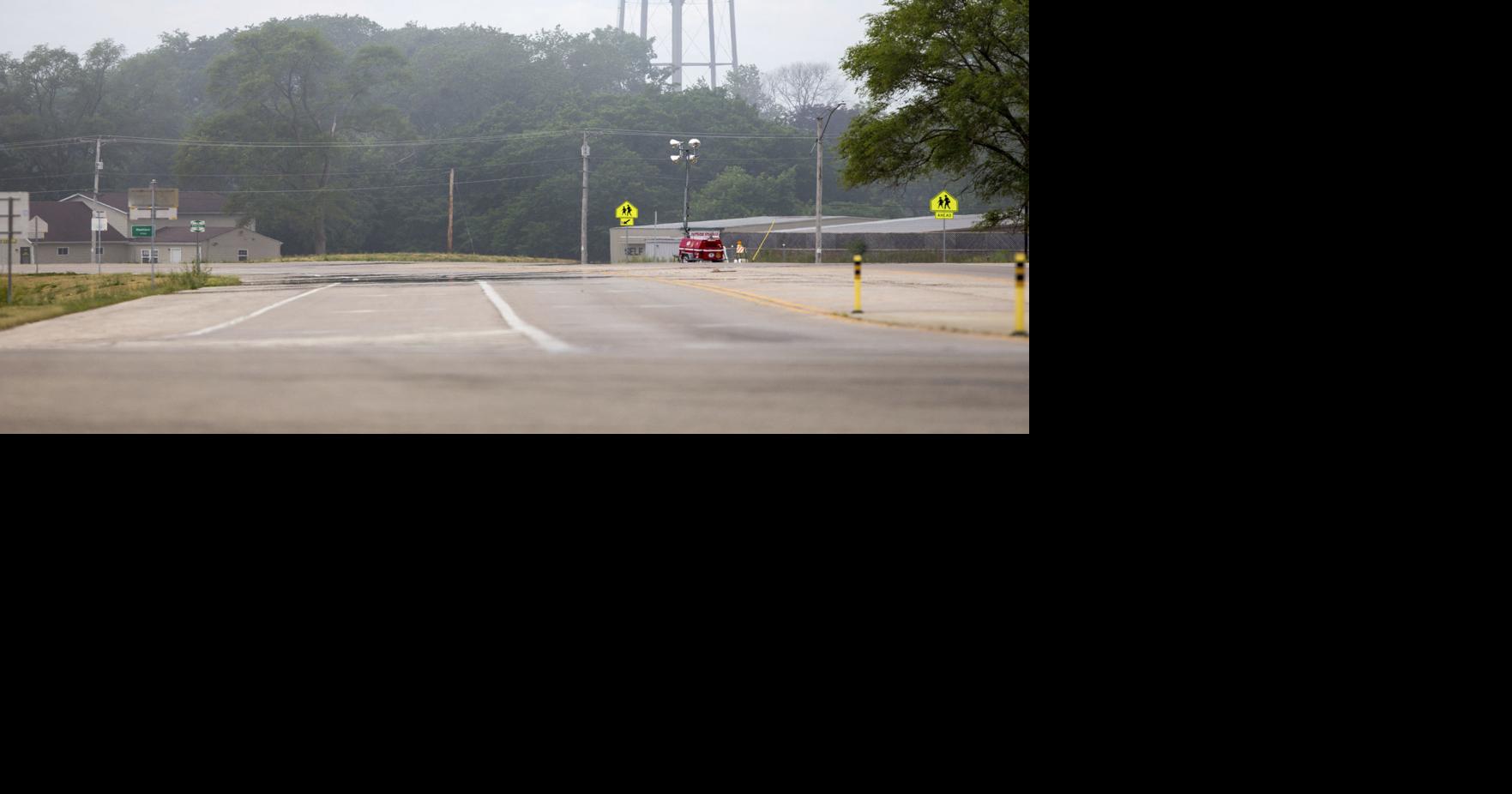 Company defends use of toxic chemicals to fight Illinois plant fire