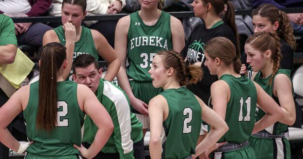 Cold start catches up to Eureka girls basketball in postseason setback