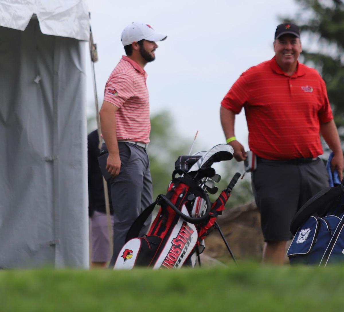 Illinois State's David Perkins ties for 56th place in NCAA golf regional