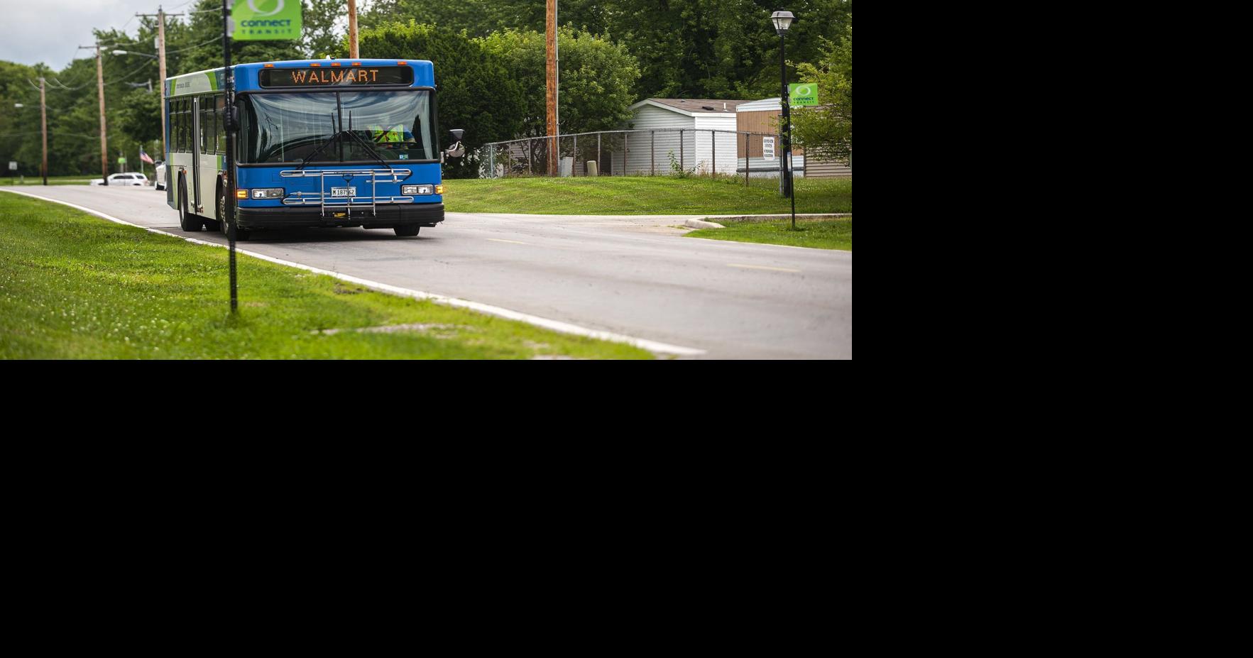 Connect Transit transfer area reopens in downtown Bloomington