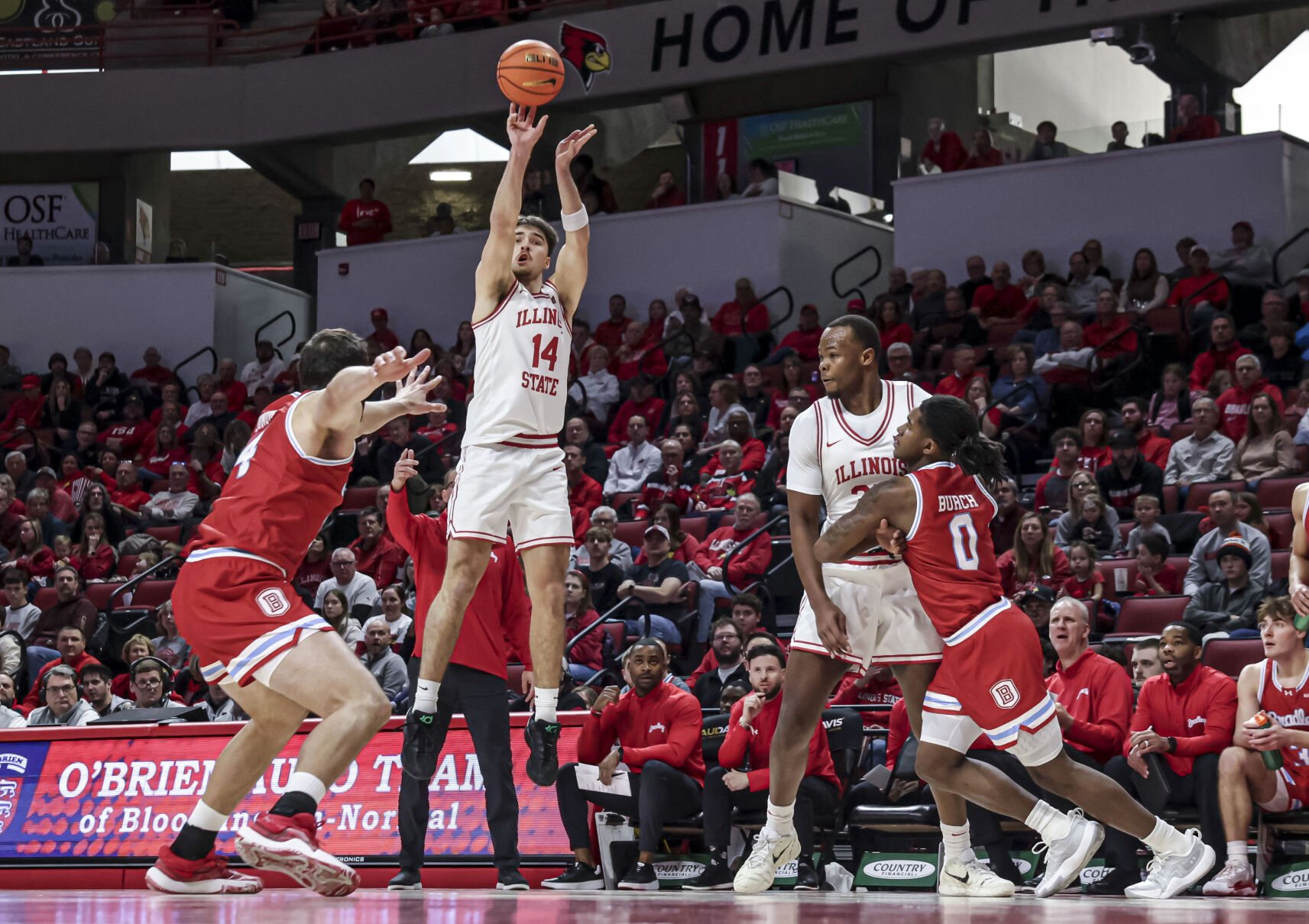 Illinois State hammers arch rival Bradley