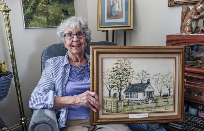 A work of art: 93-year-old Eureka artist, teacher puts her work up for sale