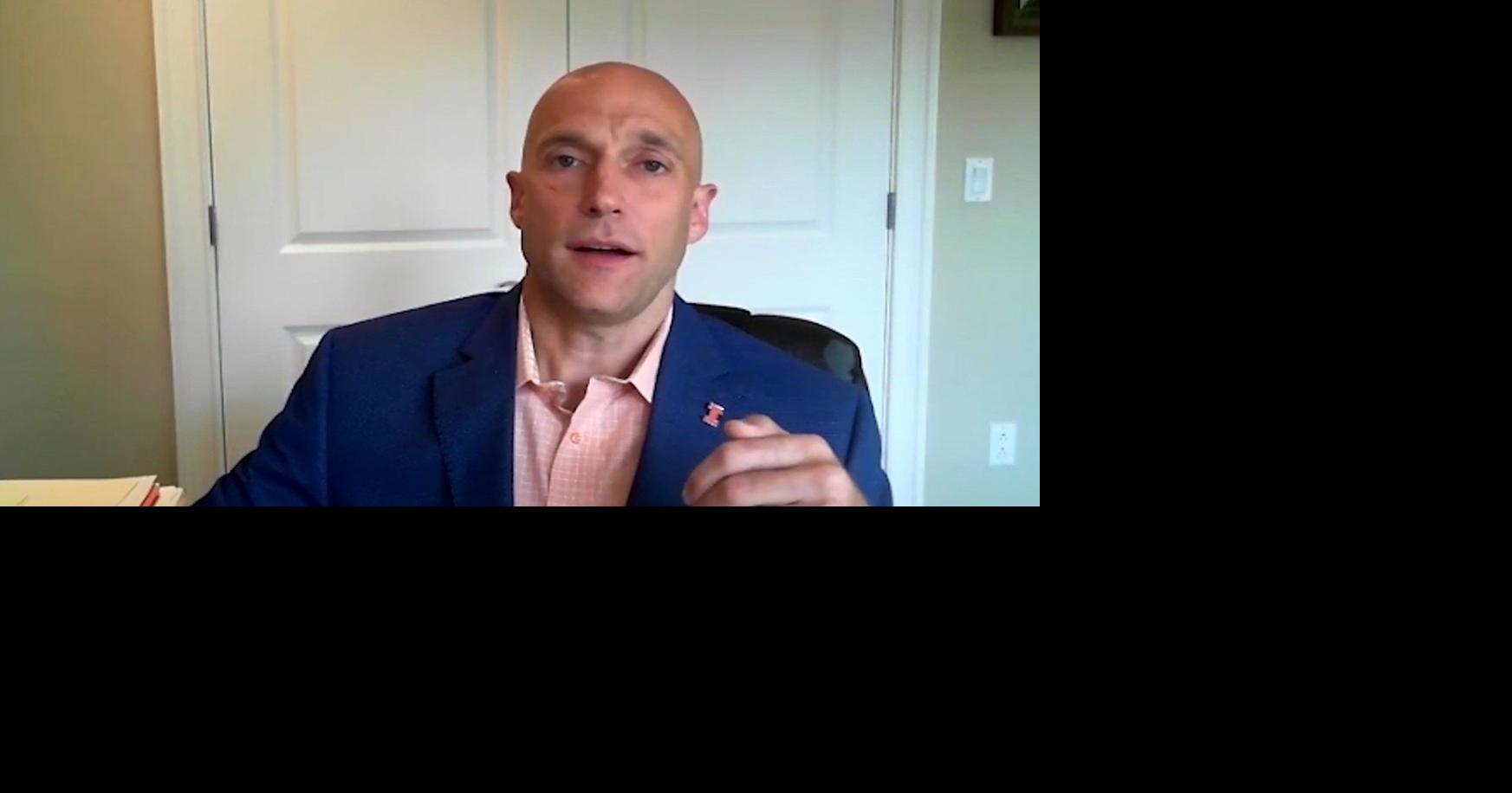 University of Illinois athletic director Josh Whitman talks about what ...