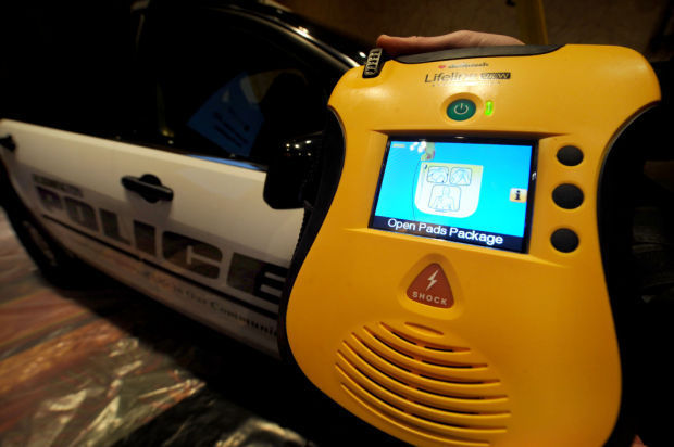 Donation to help outfit police cars with AEDs | Local News | pantagraph.com