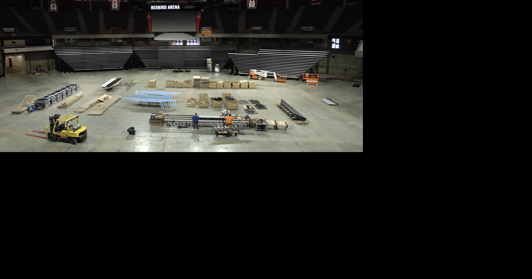 More comfort, less seating coming to Redbird Arena