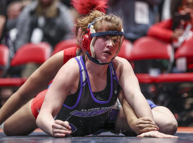 El Paso-Gridley's Hamilton among eight area girls wrestling state ...
