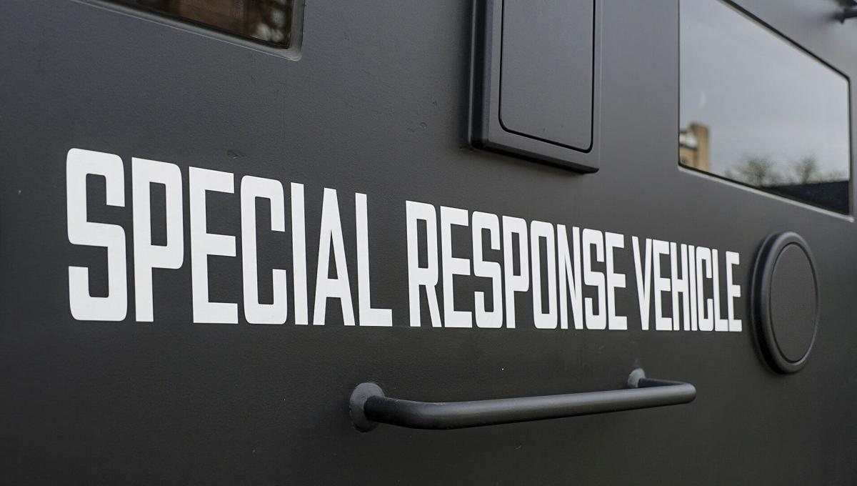 Bloomington police unveil mobile command, SWAT vehicles