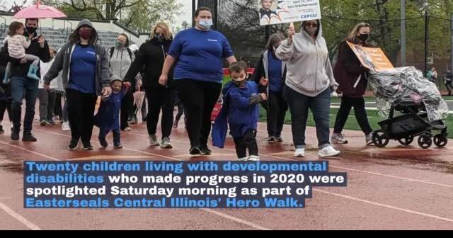 Easterseals Hero Walk spotlights progress made by children living with ...