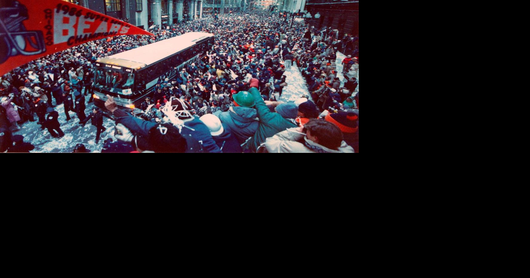 Jan. 27, 1986: Chicago Bears return home to a ticker-tape parade after ...