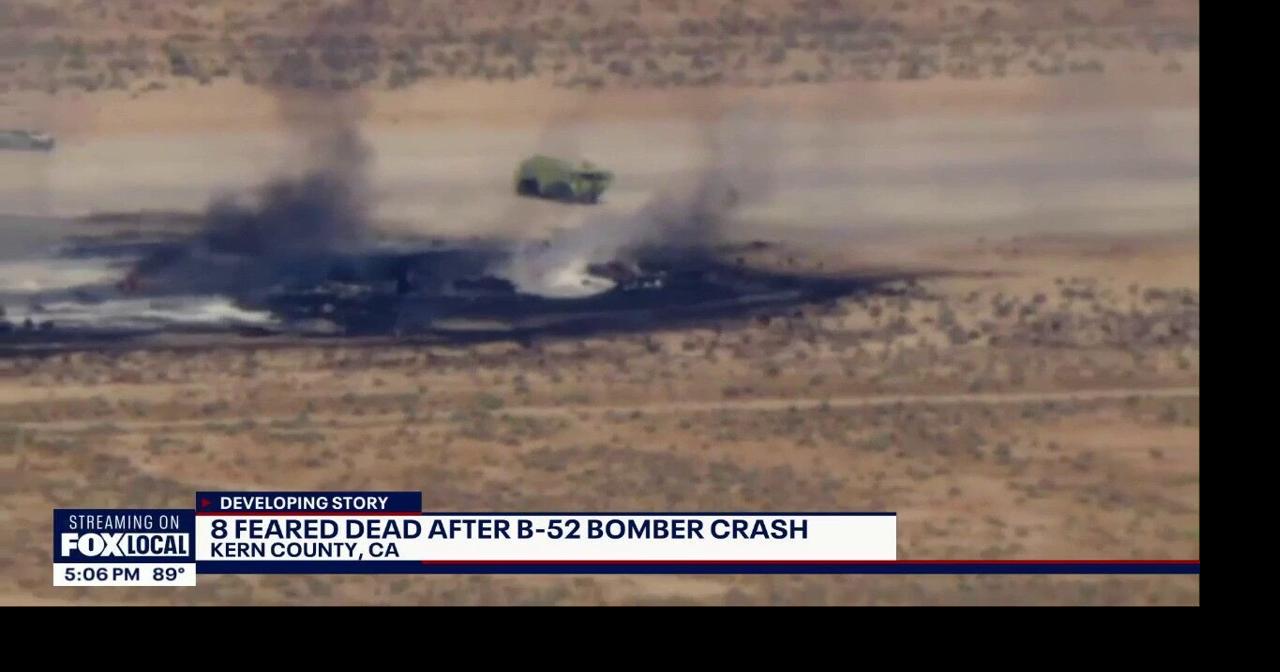 8 presumed dead in B-52 Bomber crash