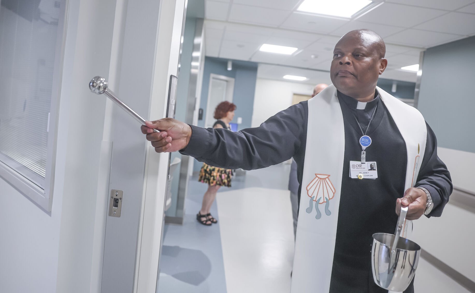 OSF St. Joseph unveils, blesses 25 new ICU beds