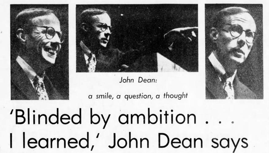 50 years ago: John Dean, key figure in Watergate, speaks at Illinois State