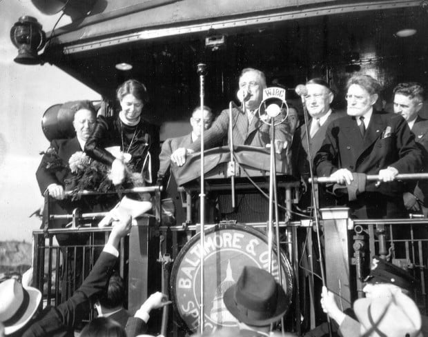 FDR’s 1936 campaign included Bloomington stop