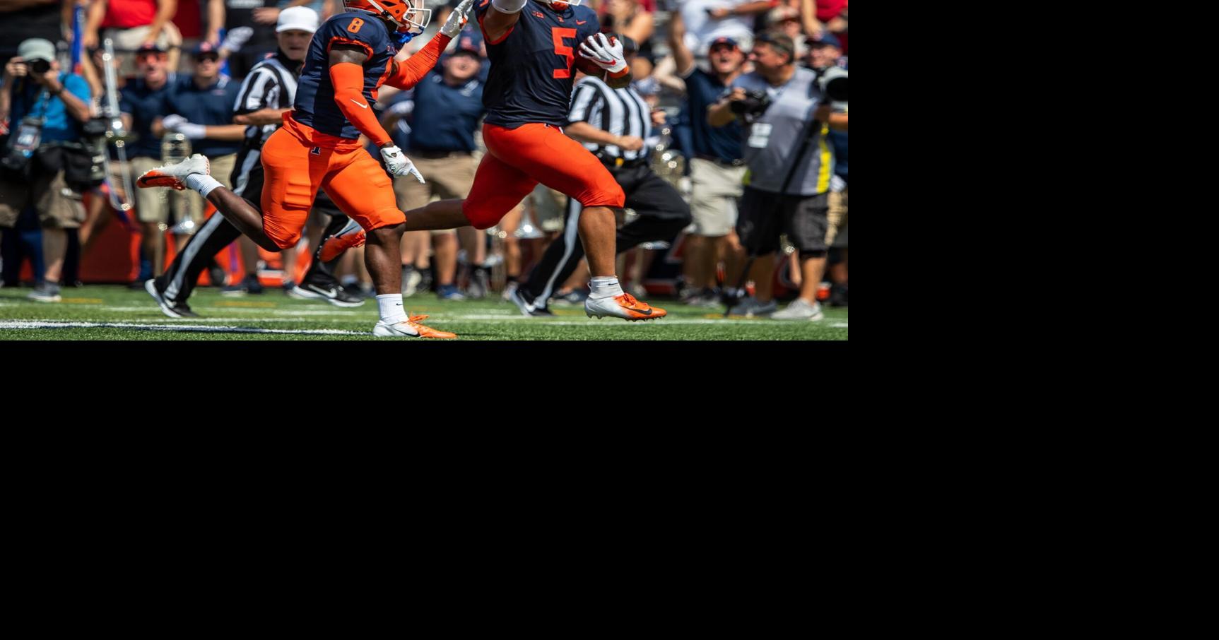 'I'm ready:' Calvin Hart Jr. returns to Illini football from injury rehab