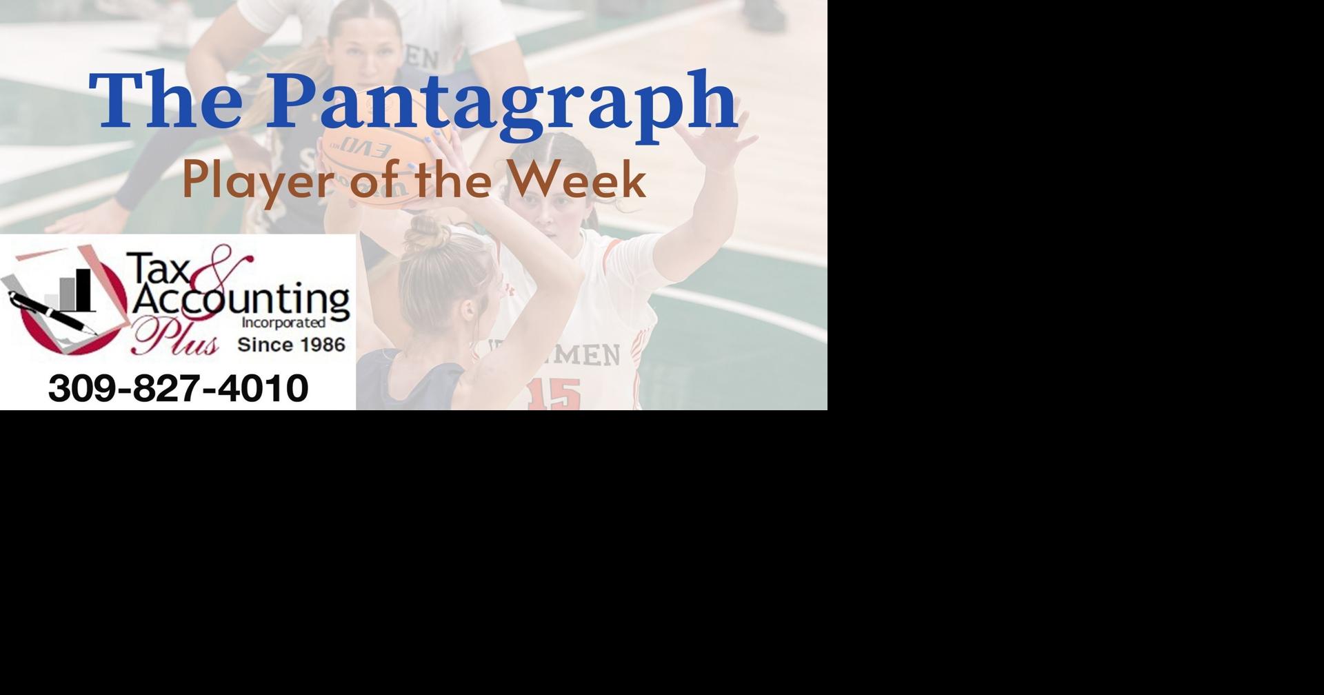 Tax & Accounting Plus Pantagraph Player of the Week winner