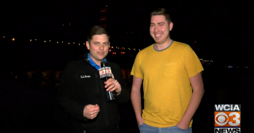 Illinois beat reporter Joey Wagner and WCIA Sports Director Bret ...