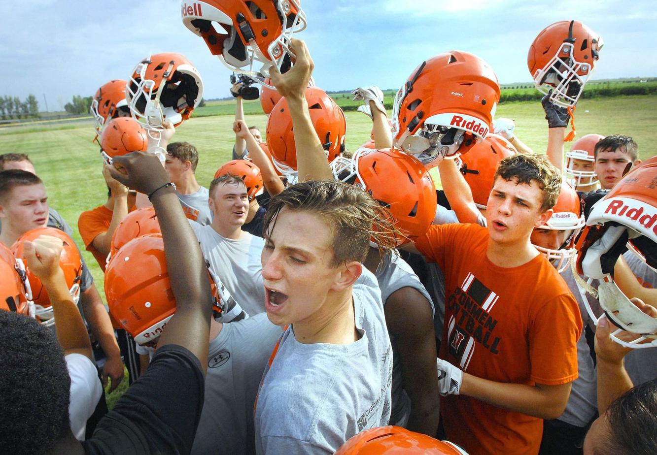 Photos: Normal Community football team runs first-day drills | High ...
