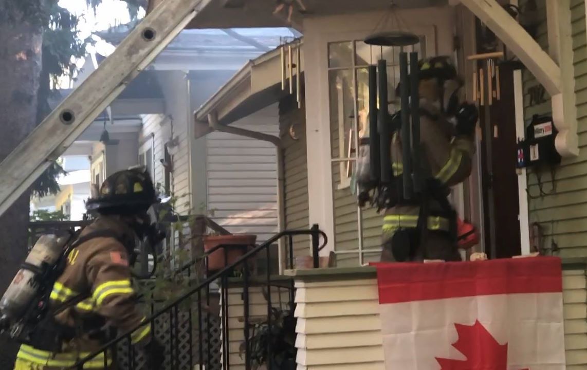 NFD: Fire that damaged basement, injured 3 accidental