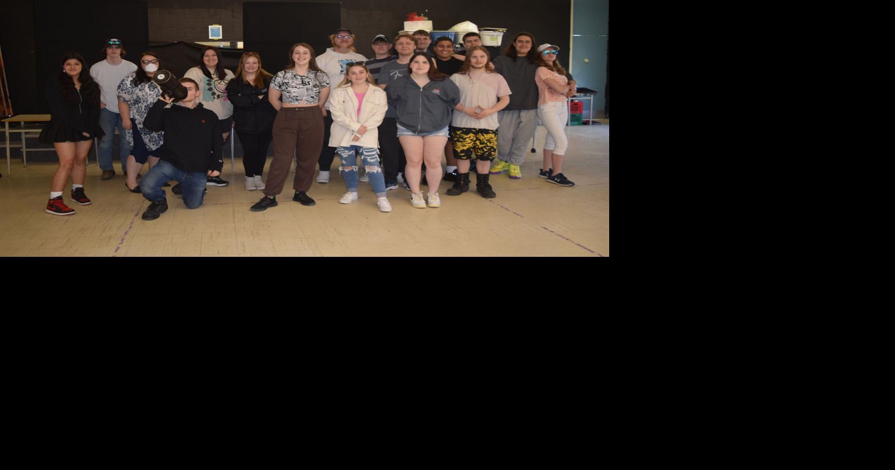 Parry Sound High School students prepare their new play