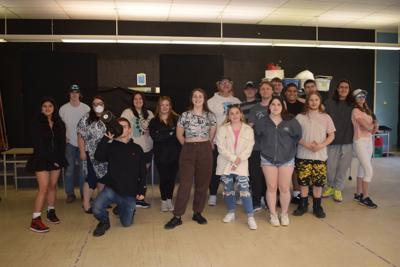 Parry Sound High School students prepare their new play