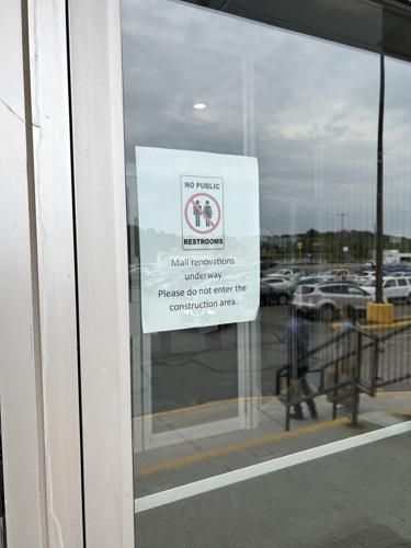 WHAT’S GOING ON HERE? Parry Sound Mall washrooms close for new addition