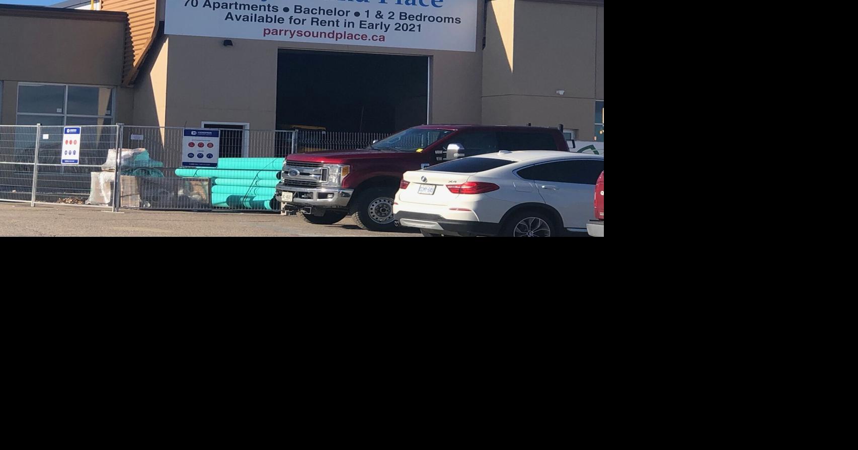 What's going on here? Housing at the Parry Sound Mall