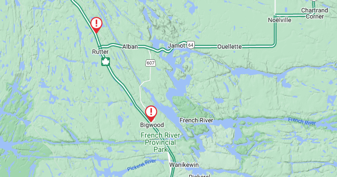 Hwy 69 south in French River area reopens following tractor trailer removal