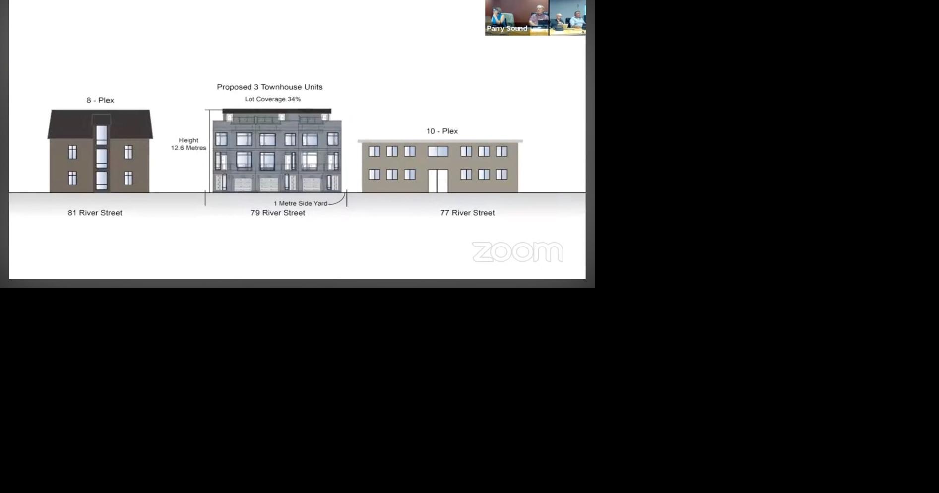 Parry Sound approves townhouse above maximum height requirements