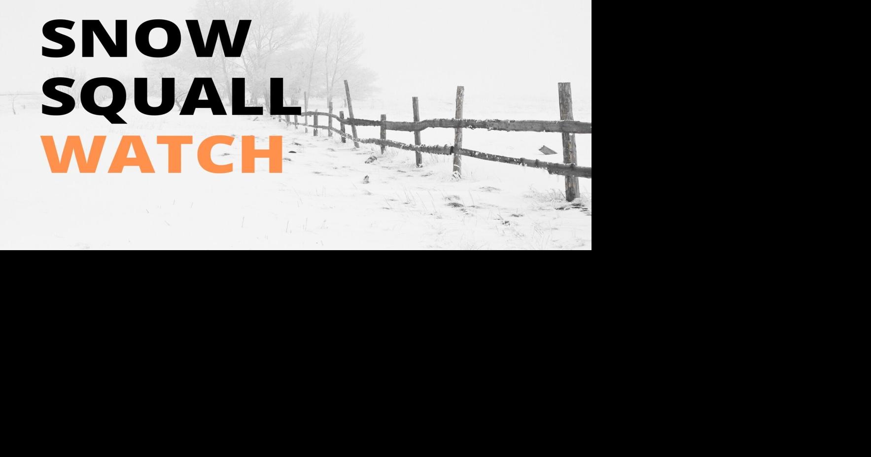 Snow squall development possible in Parry Sound area, Dec. 17 and 18