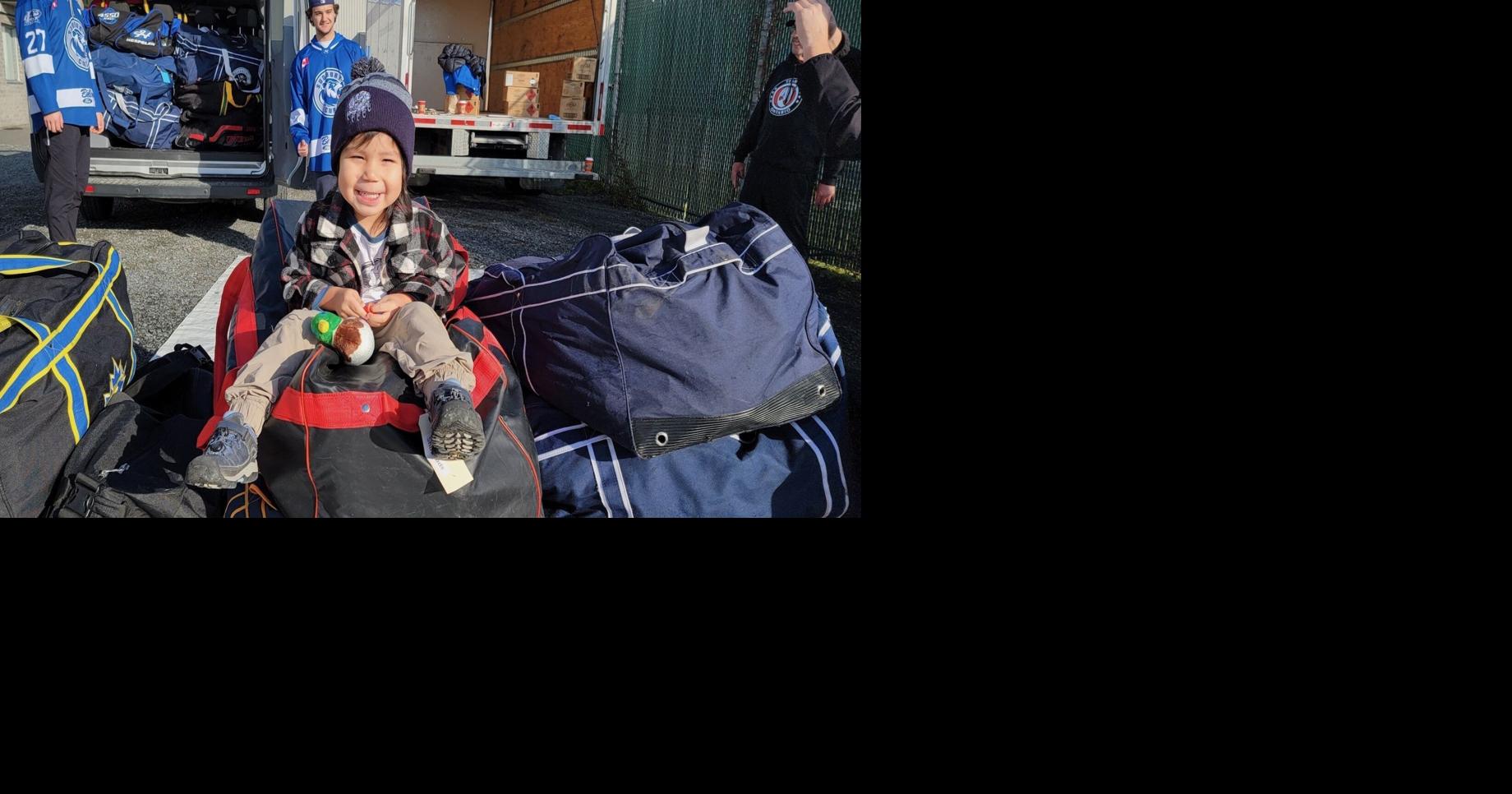 Henvey Inlet First Nation receives a van load of used hockey equipment ...