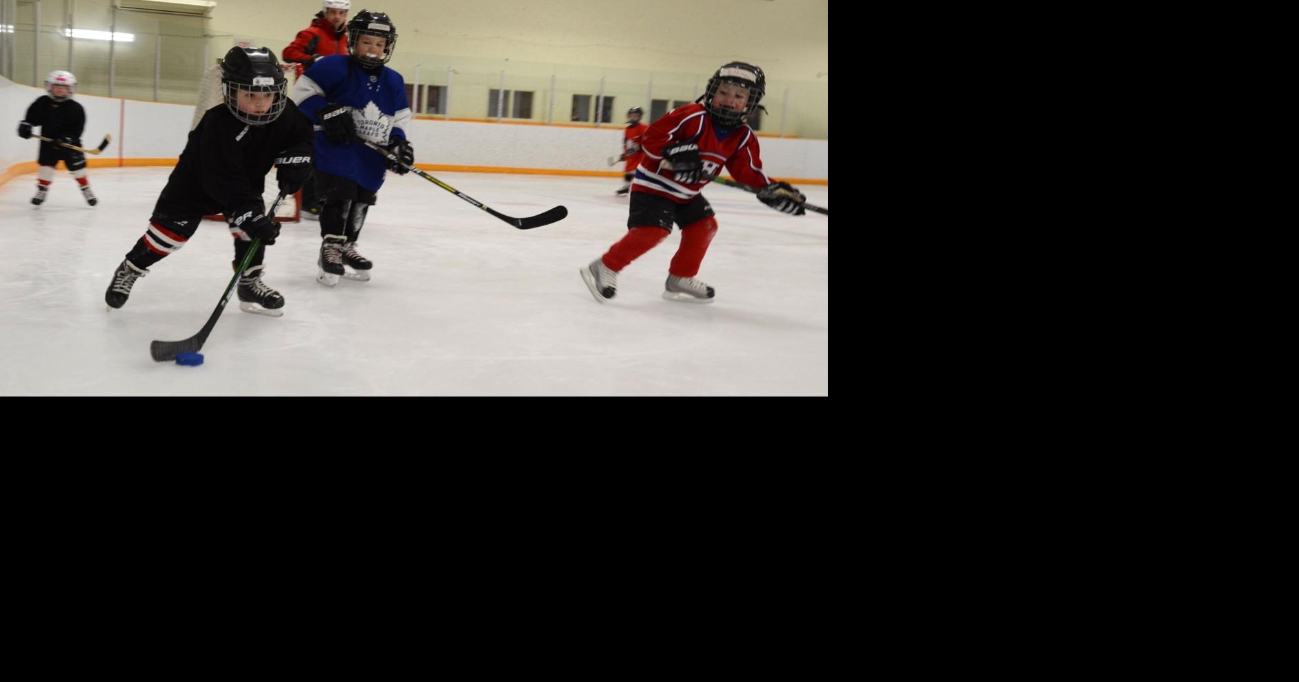 Ice in at the MacTier arena