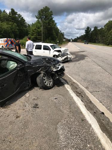 One taken to hospital following Highway 69 crash near Pointe au Baril