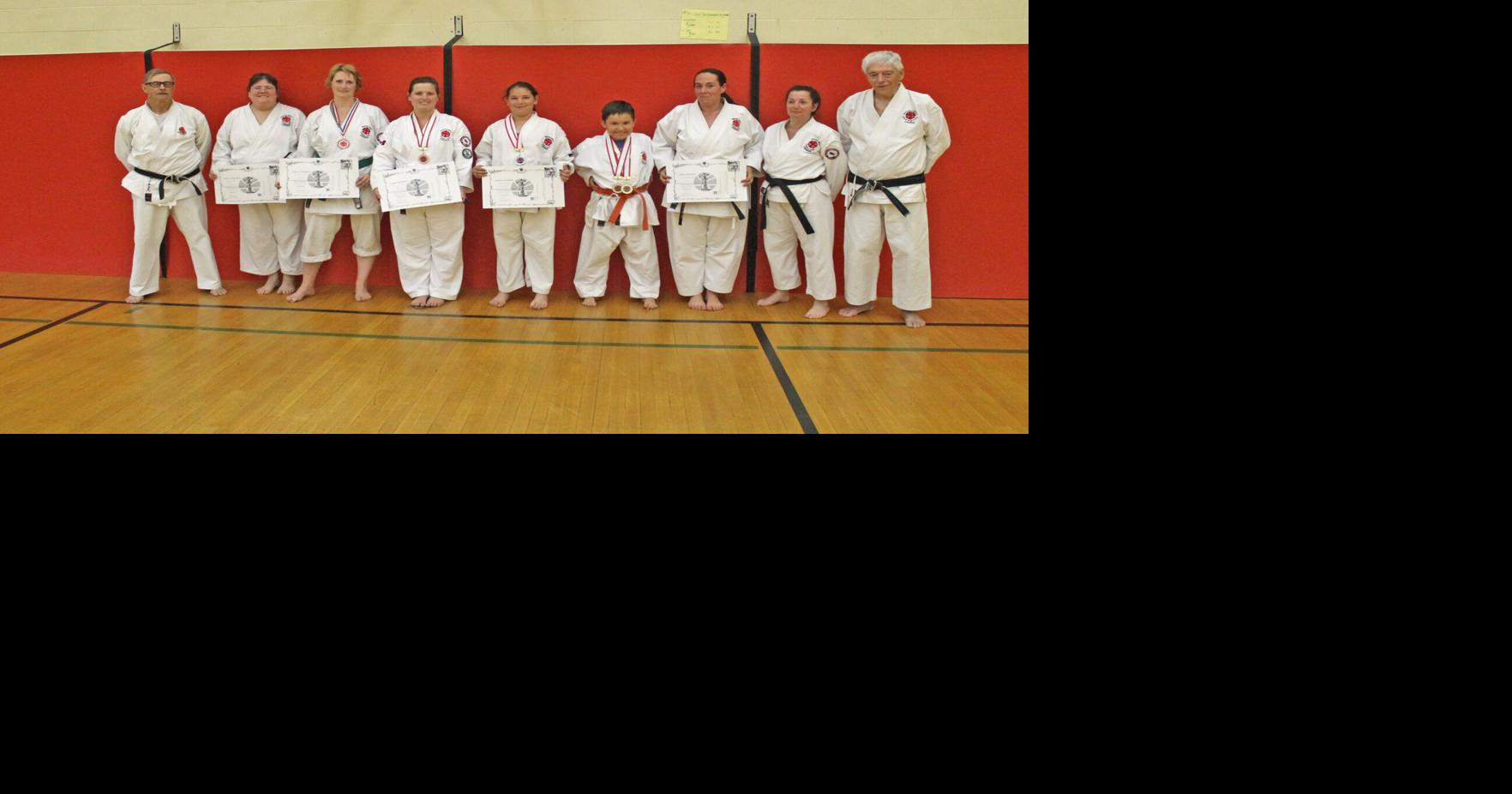 Local karate students bring home medals