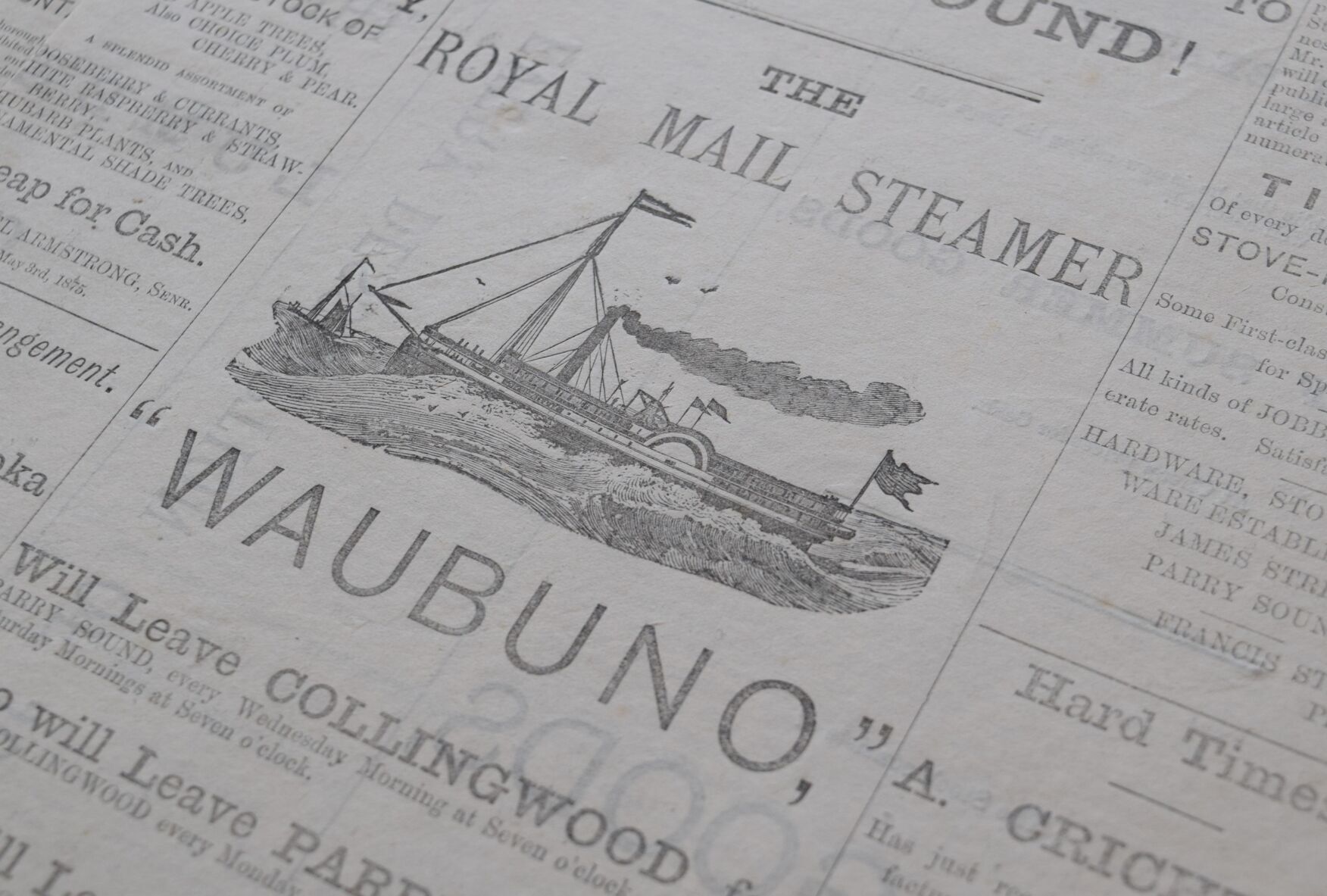 Parry Sound library recovers lost editions of the North Star