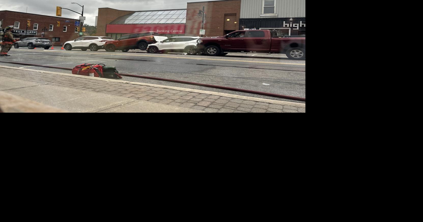 OPP lay charges after multi-vehicle collision in Parry Sound