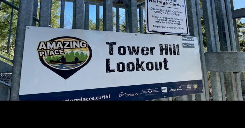 Lookout tower in Parry Sound closed until further notice