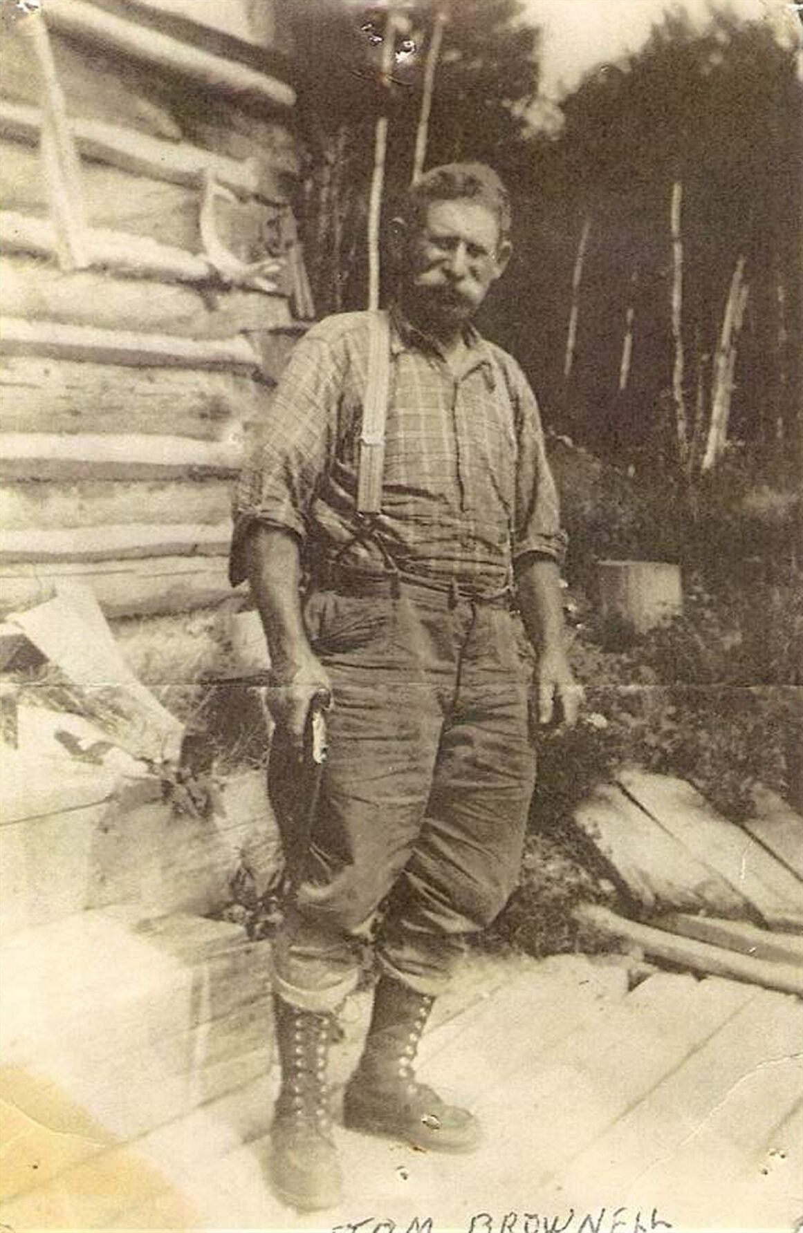 Portrait of a professional hunter