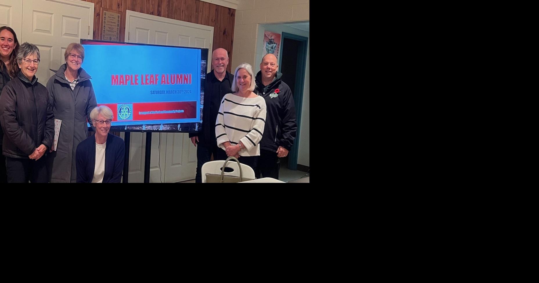 Toronto Maple Leafs Alumni team headed for Parry Sound
