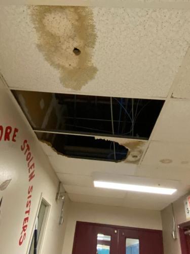 How is it studying in Parry Sound’s half-demolished school?