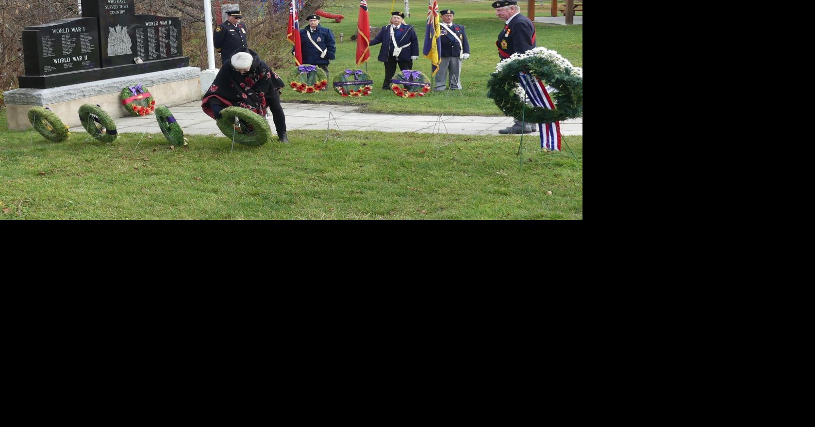 Remembrance Day and mourning 110-year-old McKellar resident
